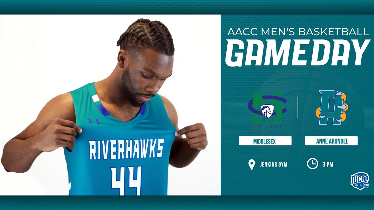 NJCAA Men's Basketball: Middlesex CC at Anne Arundel (Nov. 12, 2022 ...