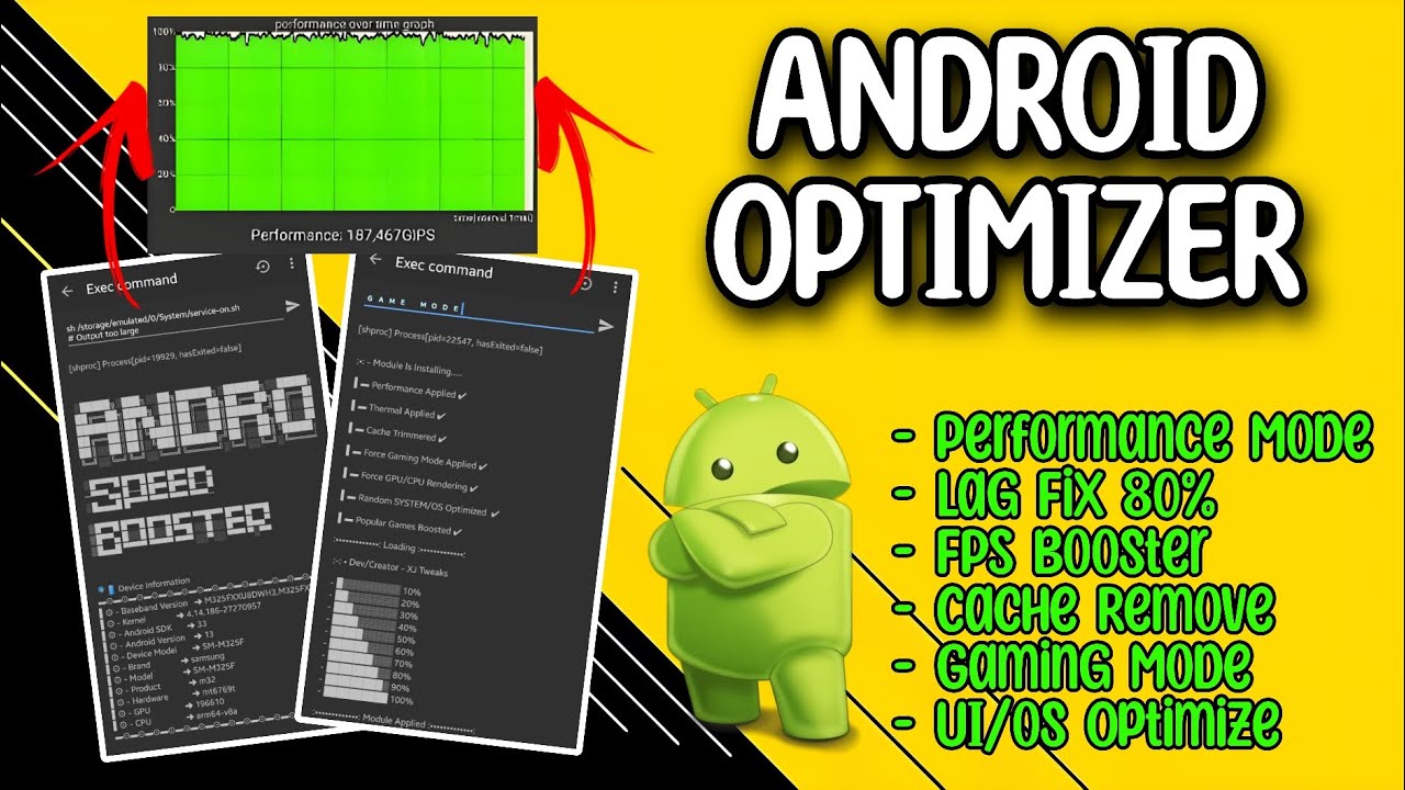Android Optimizer Boost Performance Overclock Cpu And Gpu Lag Fix Fps
