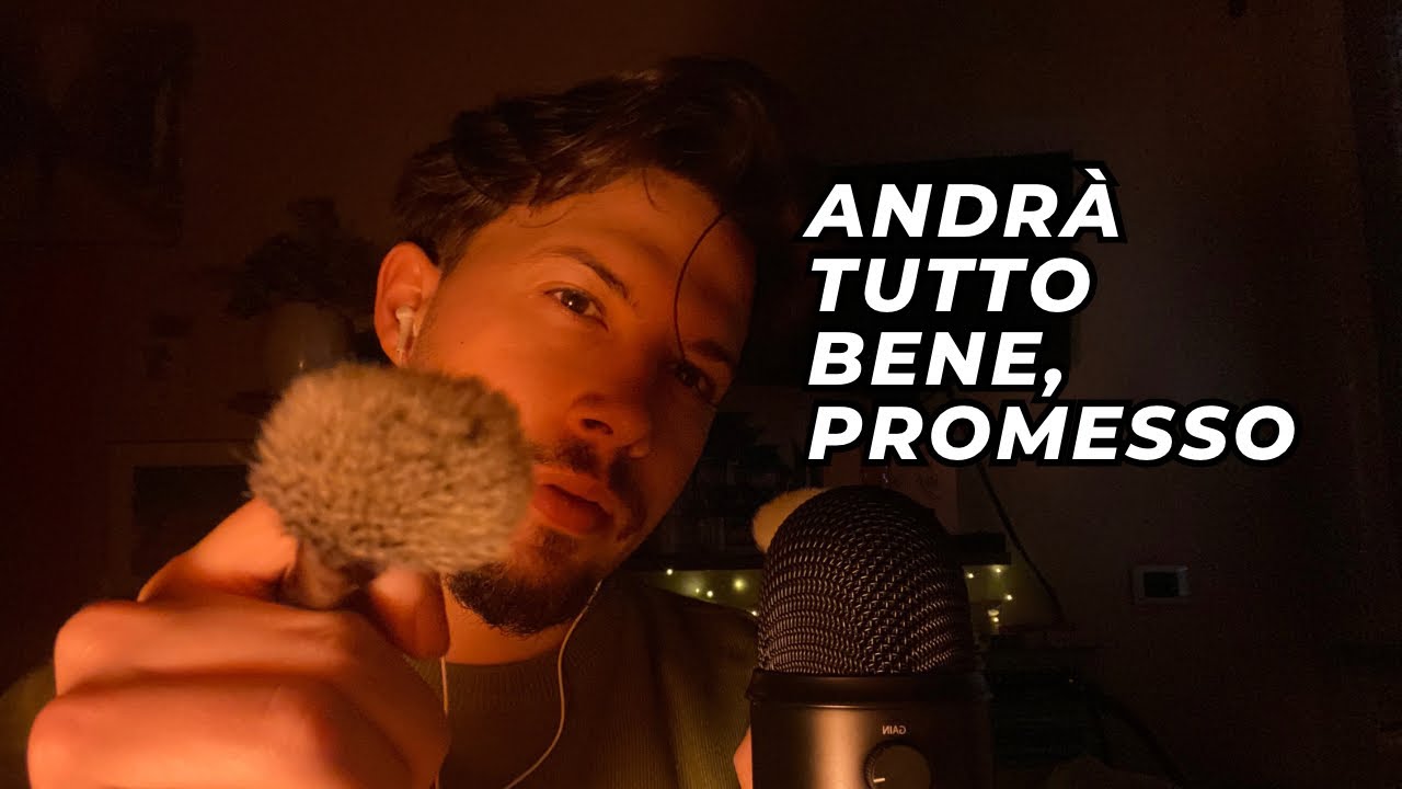Ti aiuto a stare bene - ASMR ITA (Brushing e Whispering) - YouTube