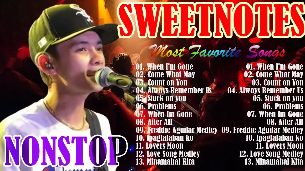 SWEETNOTES NONSTOP Best Favorite Songs Playlist 2024 💟SWEETNOTES Music ...