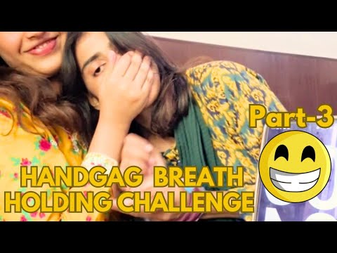 wait till end😂😂 | handgag breath holding challenge part-3😁