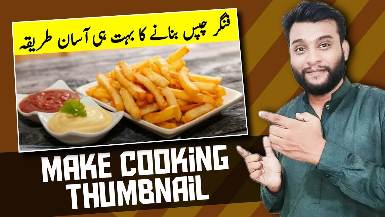 Cooking Thumbnail Kaise Banaye | How to Make Cooking Thumbnail for ...