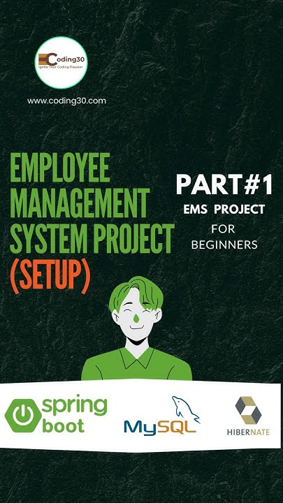 Employee Management System Project Part 1 Using Springboot Hibernate