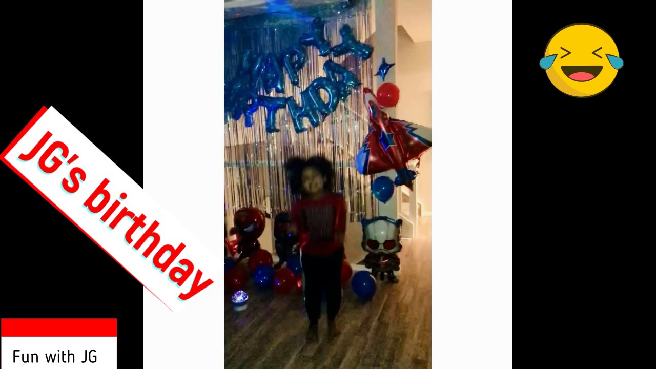 JG's Birthday Celebration || Fun with JG - YouTube