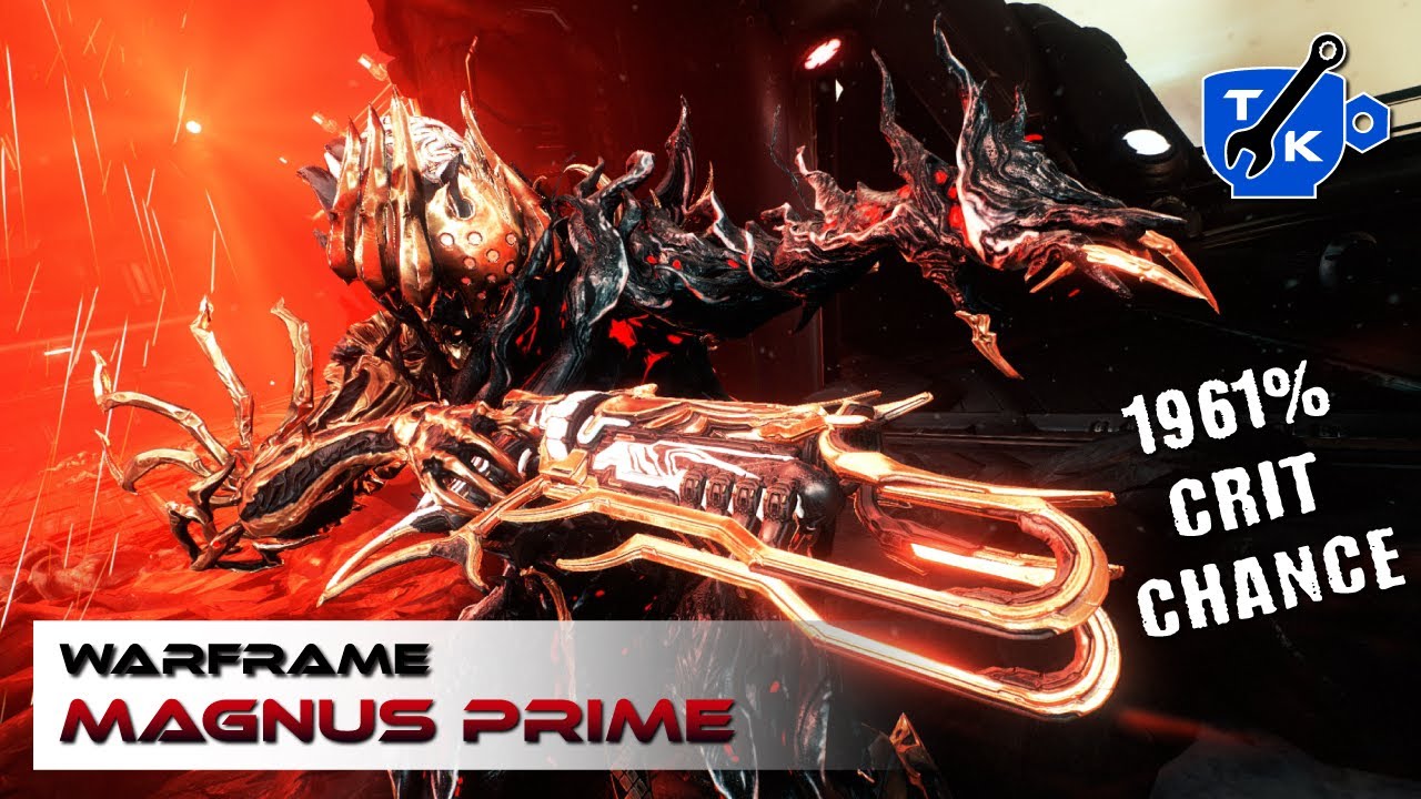 Magnus Prime - Unlimited ammo and absurd crits | Warframe - YouTube