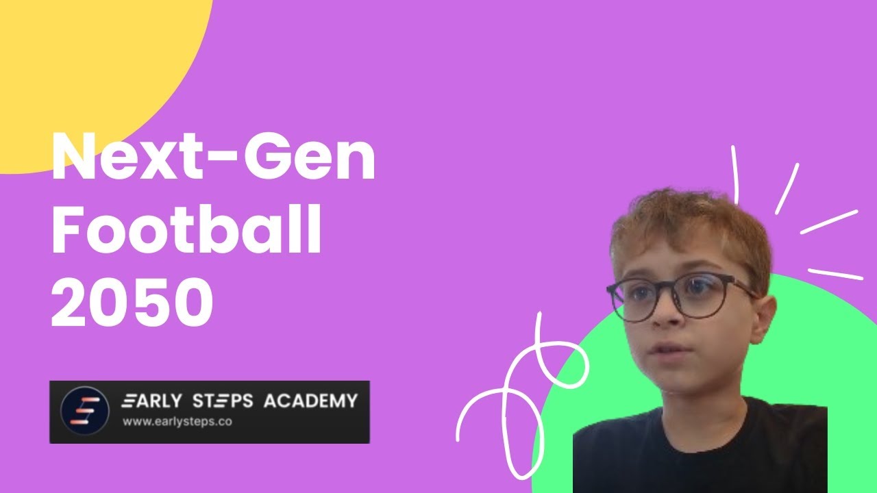 ⚽ The Future of Football in 2050 | By 12-Year-Old Innovator from Brazil ...