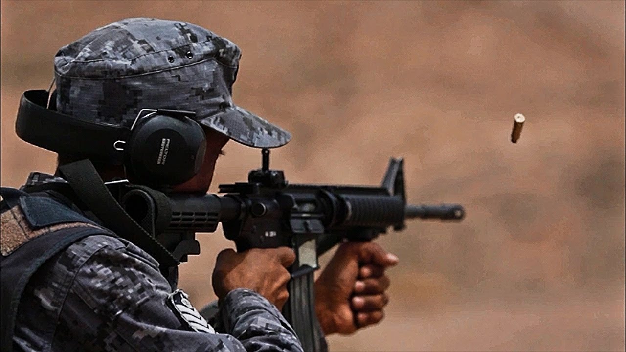U.S. and Jordan Armed Forces Clear Town As Part Of Military Combat ...