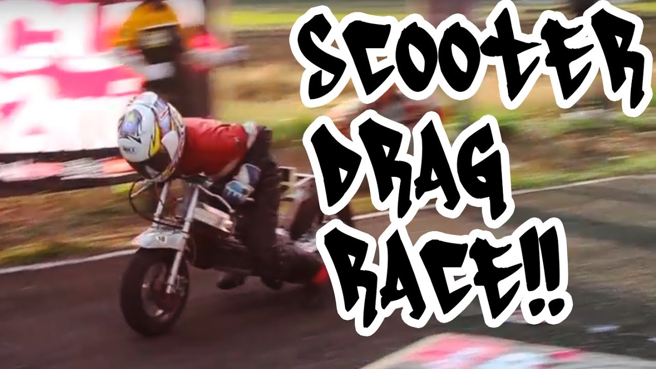 KN-CUP 直線加速賽 SS1/32mile Scooter Drag Race MASTERS Challenge 2010 - YouTube