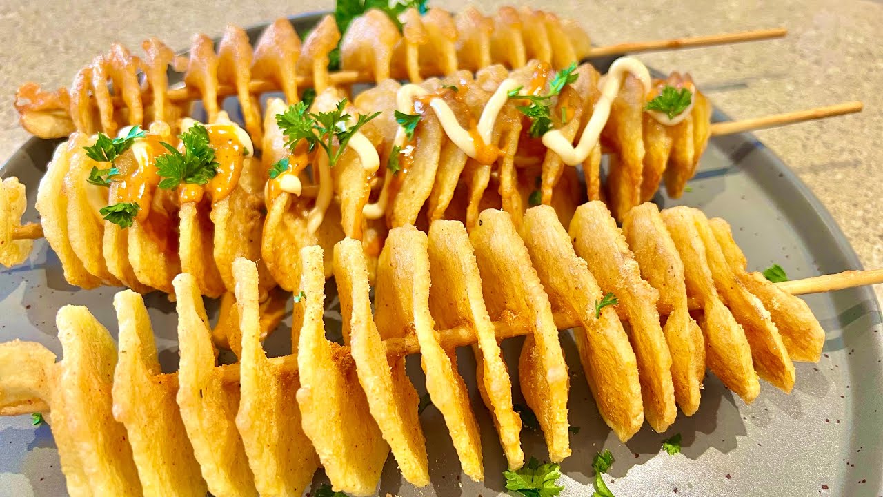 POTATO TWISTER | TORNADO FRIES | POTATO SWIRL | KOREAN POTATO TWISTER ...