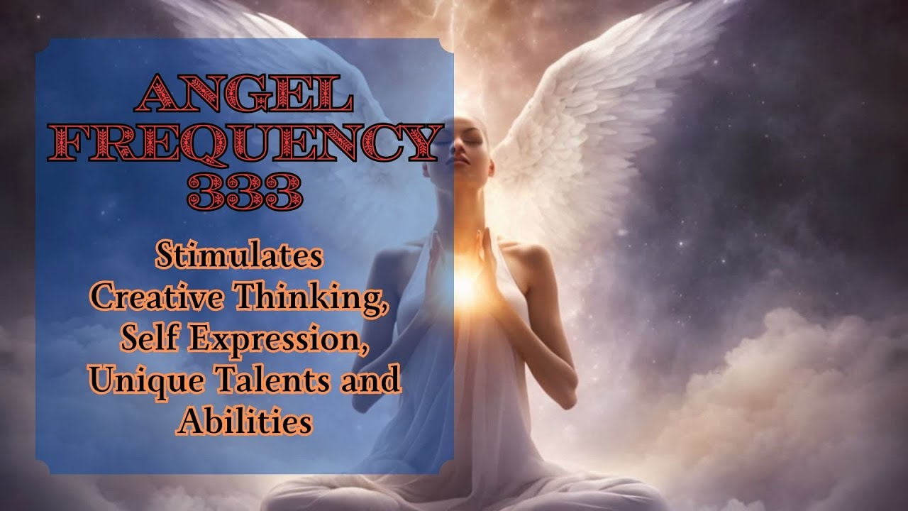 Angel Frequency Angel Number 333 Raise Your Vibration: Angelic Healing ...