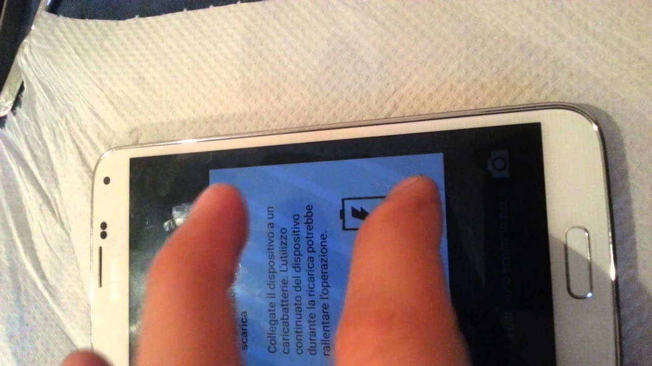 Genuine Samsung S5 G900F Digitizer Faulty - YouTube