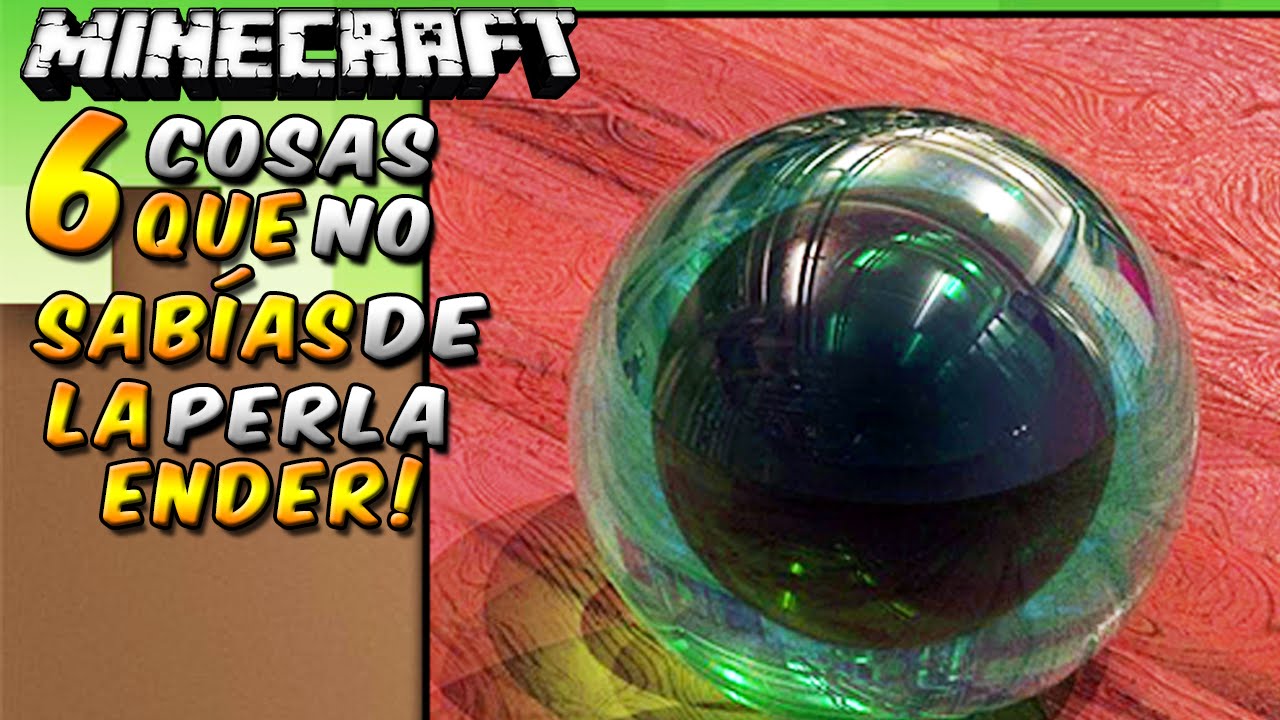 Minecraft: 6 cosas que no sabías de la Perla de Ender - Rabahrex - YouTube