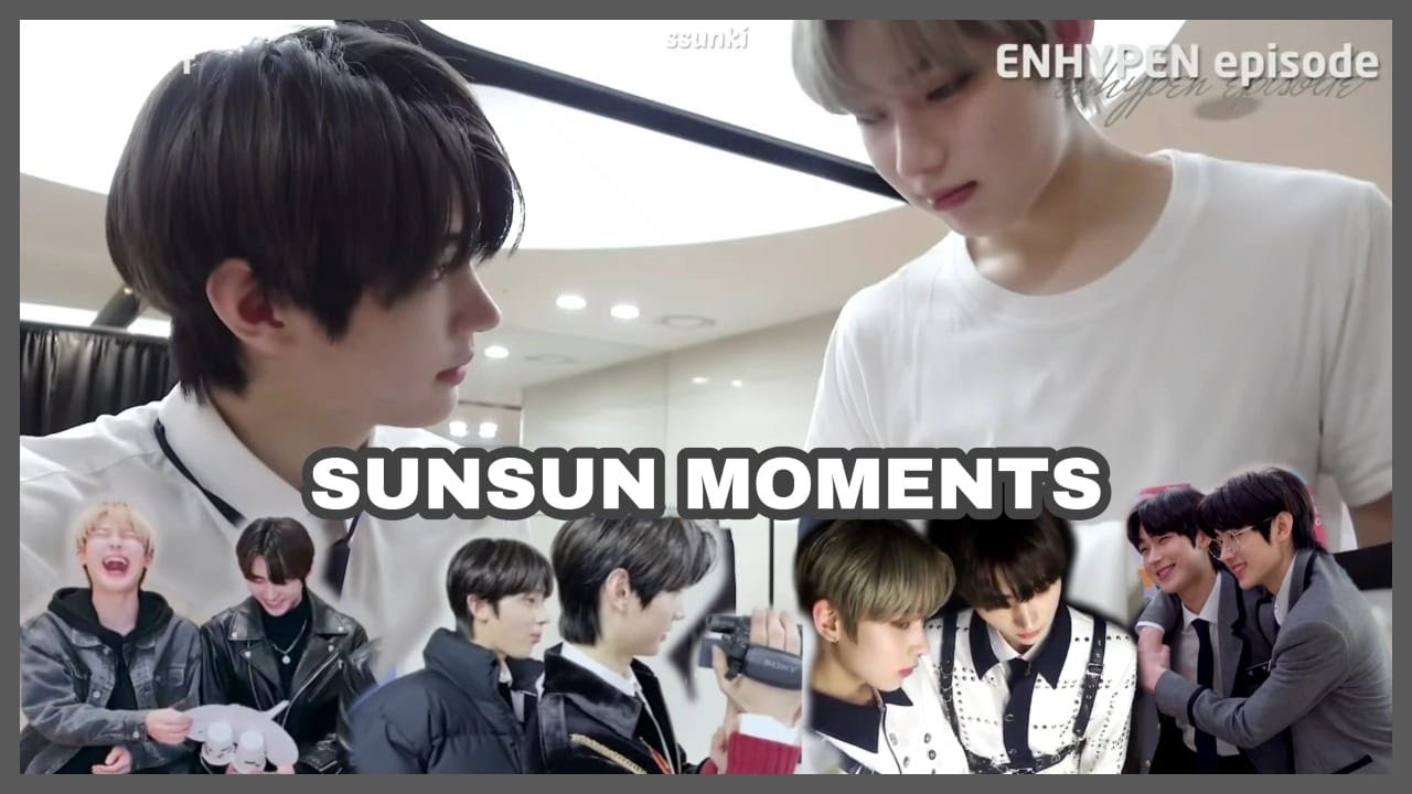 ENHYPEN SUNGHOON AND SUNOO MOMENTS - SUNSUN MOMENTS - YouTube