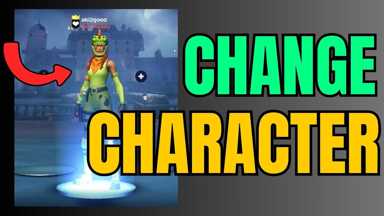 How to Change Your Character in Fortnite | Change Fortnite Skin ...
