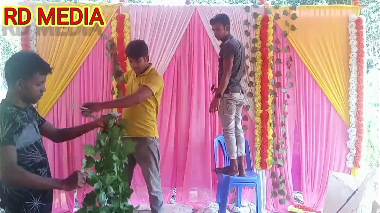 ইভেন্ট... গায়ে হলুদের ইস্টজ হালকা কিছু ইভেন্টের কাজ করা হলো। . Halka kisu e kaj .RD MEDIA ...