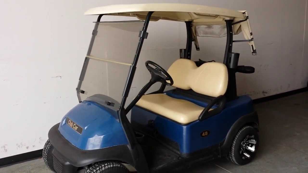 Dark Blue Electric Club Car Golf Cart For Sale From SaferWholesale.com ...