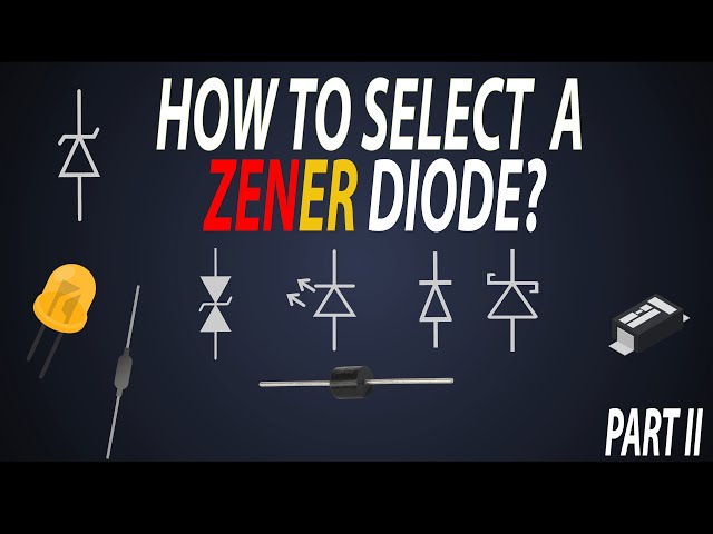 Embedded Systems Design Understanding Zener Diode