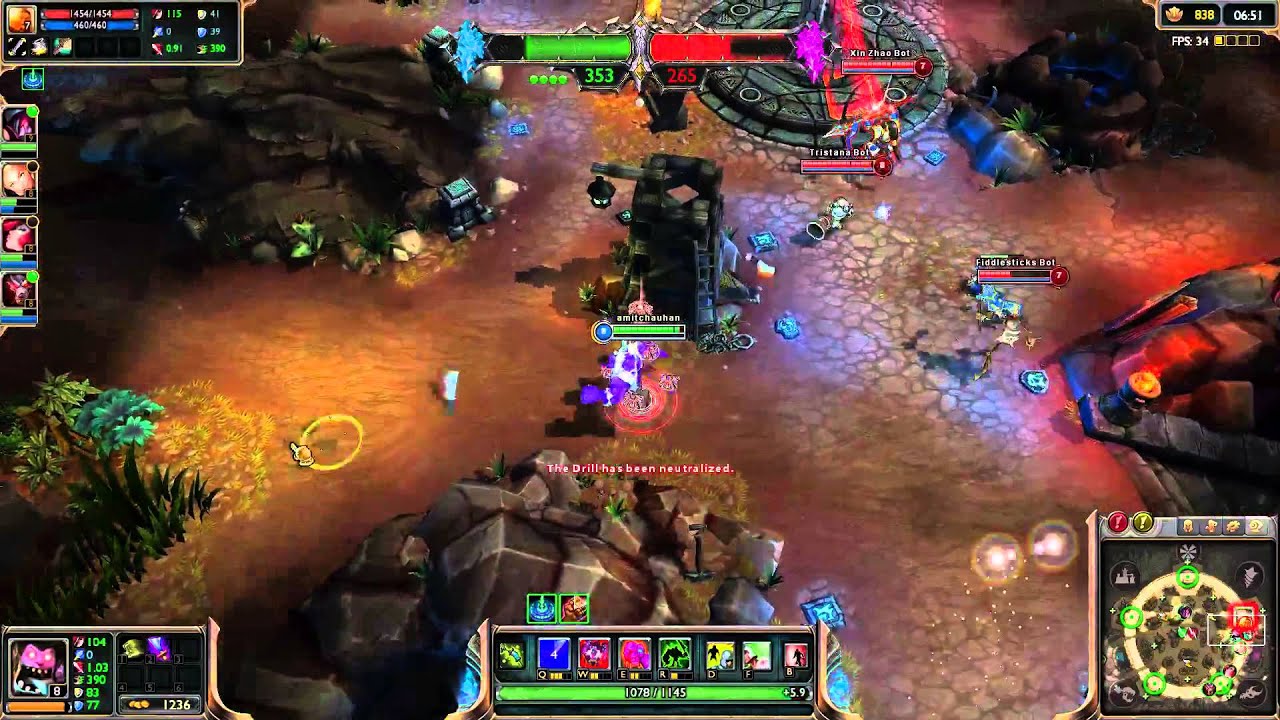 League of Legends - 5v5 Crystal Scar - Dr Mundo - Game Play 57 - YouTube