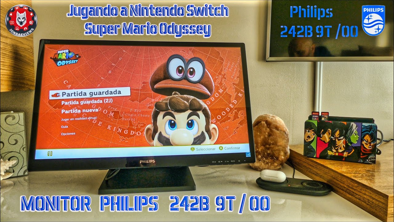 Jugando a Nintendo Switch con el Monitor LCD Smooth Touch de Philips ...