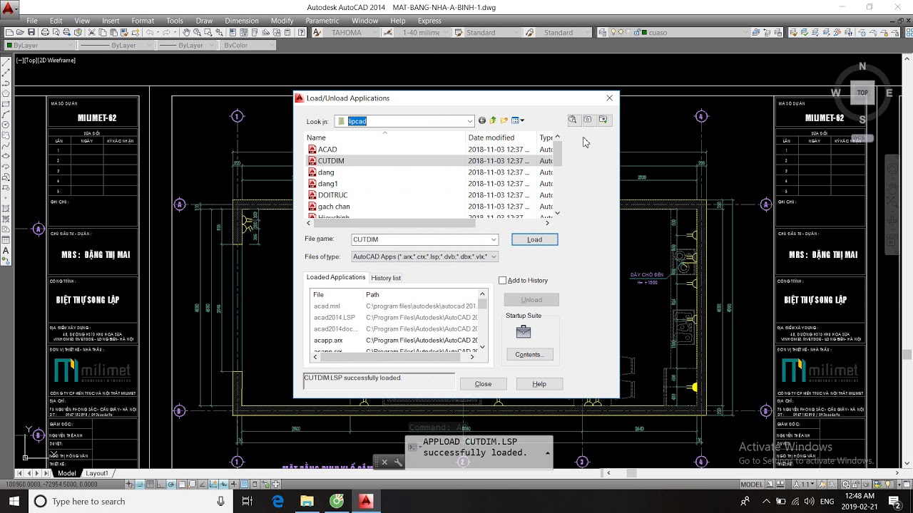 CENTER SHINE----HƯỚNG DẪN SỬ DỤNG LIPS CẮT CHÂN DIM TRONG AUTOCAD - YouTube