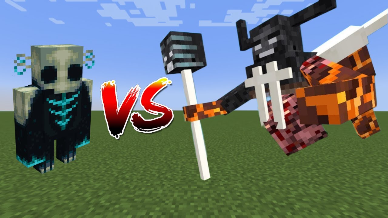 THE NETHER KING VS HOLLOWED WARDEN IN MINECRAFT - YouTube