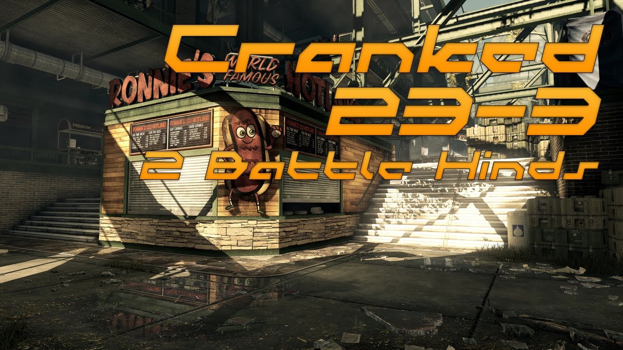 Call of Duty Ghosts Cranked 23-3 2X Battle Hind - YouTube