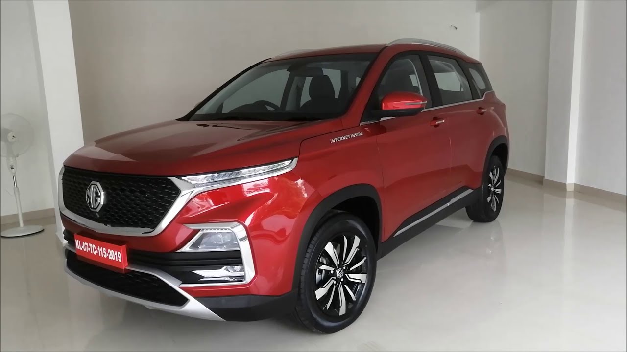MG Hector - Glaze Red | 5-seater | Walkaround Review #morrisgarages ...