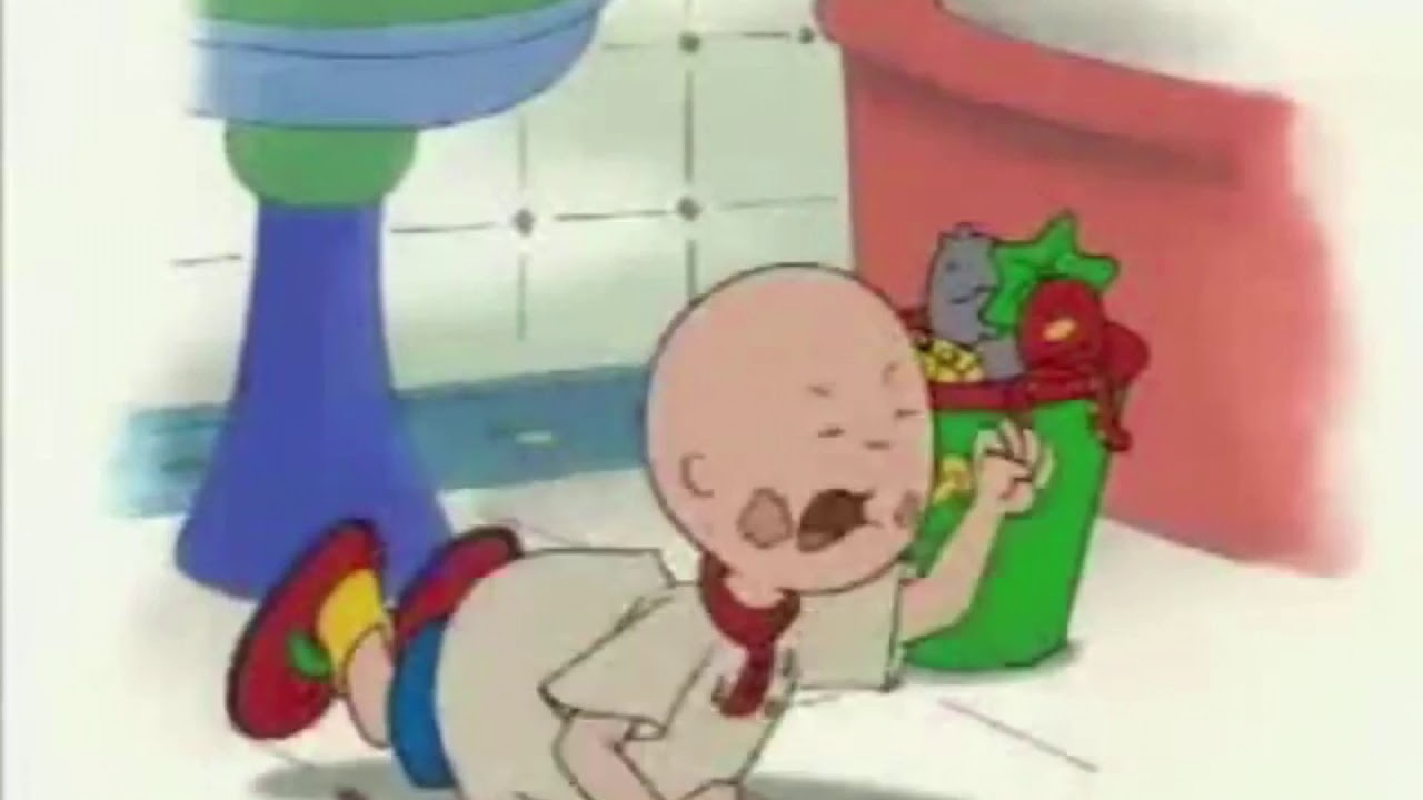 Caillous Reaction That Everybody Is Going To Hate His Show In The ...