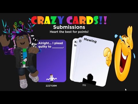 Roblox CRAZY CARDS is indeed CRAZY!! - YouTube