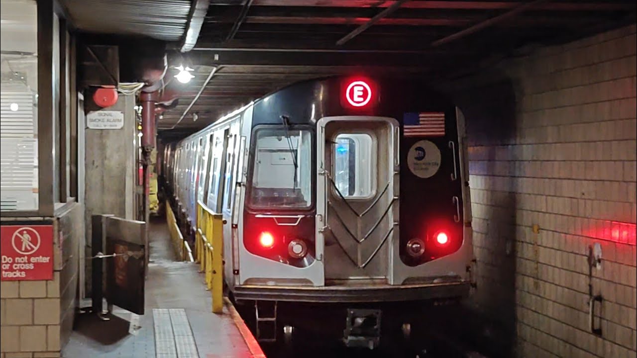 NYC Subway IND R160A Alstom (E) Train Ride From Jamaica Center-Parsons ...