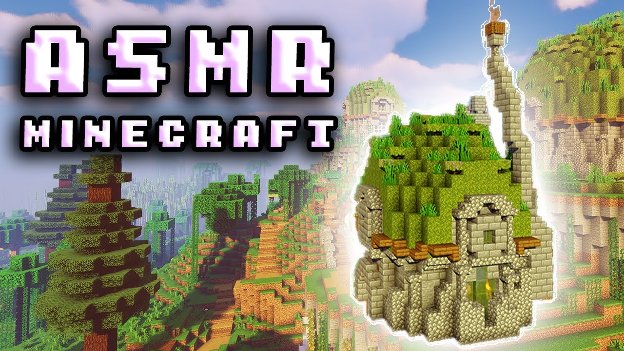 ASMR | Touring the Biggest ASMR Minecraft Server in the World - YouTube