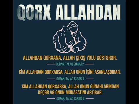 Allahdan qorxmaq