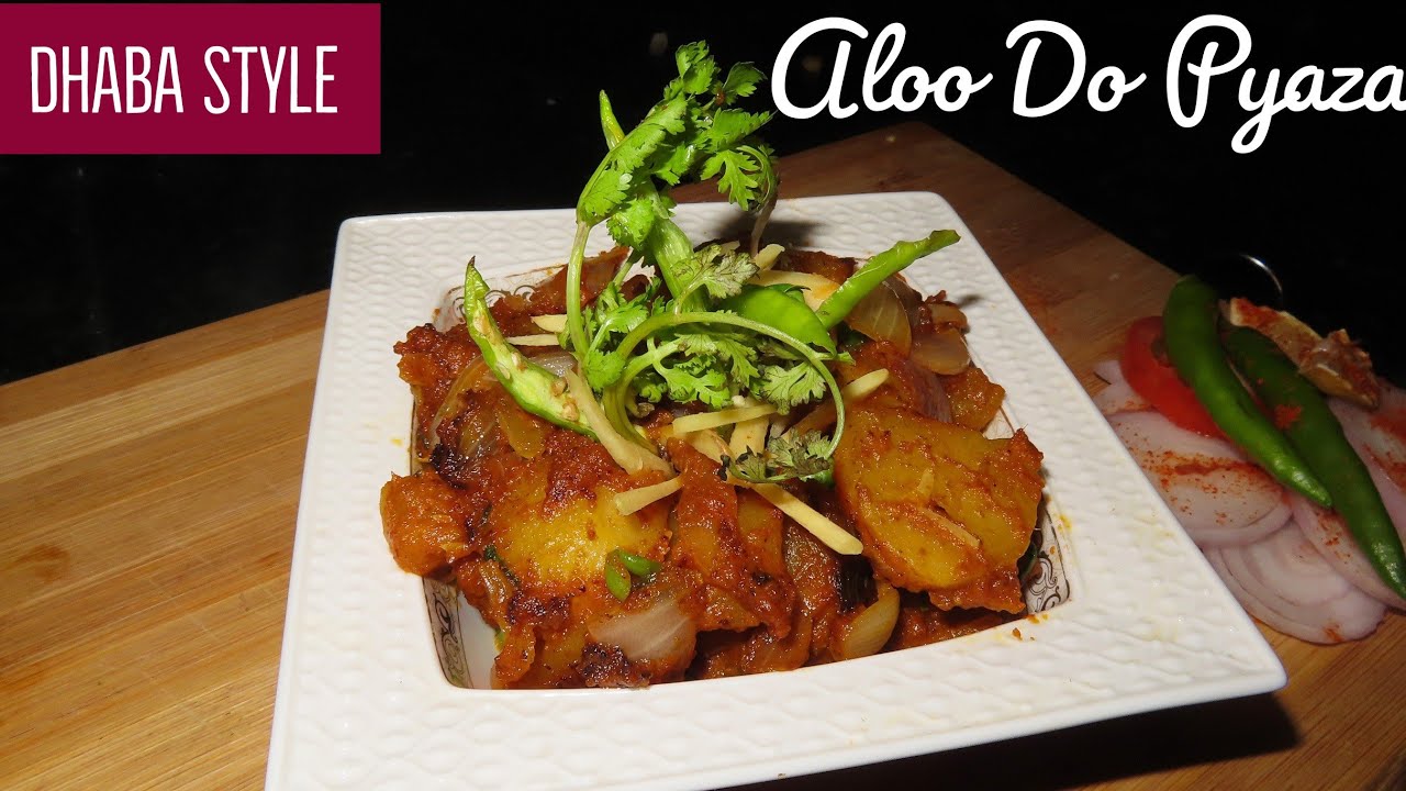 Restaurant Style Aloo Do Pyaza Recipe - YouTube