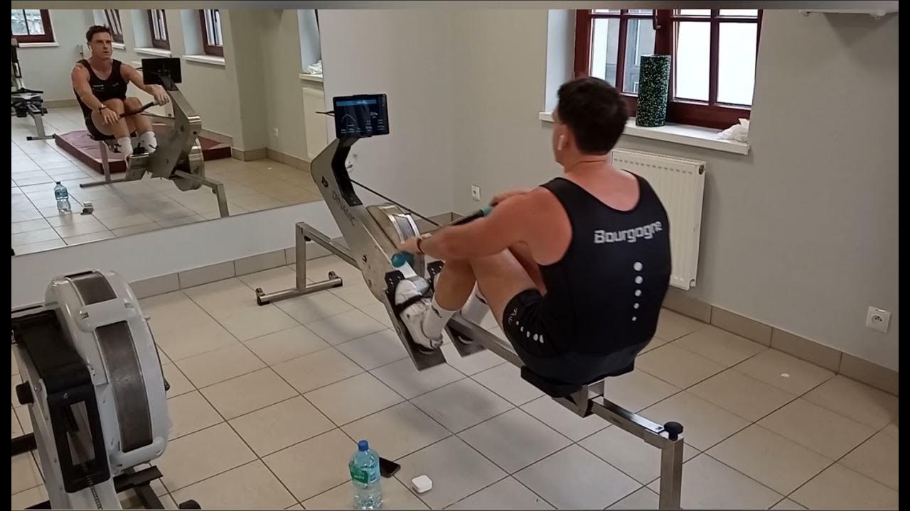 RP3 rowing machine UT2 training ride - YouTube