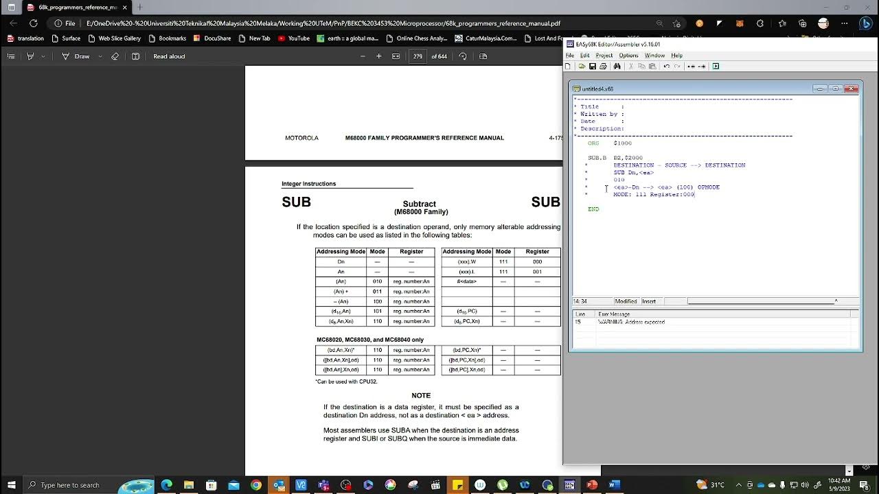INSTRUCTION CODE GENERATION MICROP 68K - YouTube
