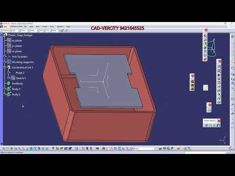 PLASTIC SNAP DESIGN CAD-VERCITY [ Automobile and Product design ...