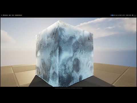 Volumetric Ice shader UE5 Nanite ready - YouTube
