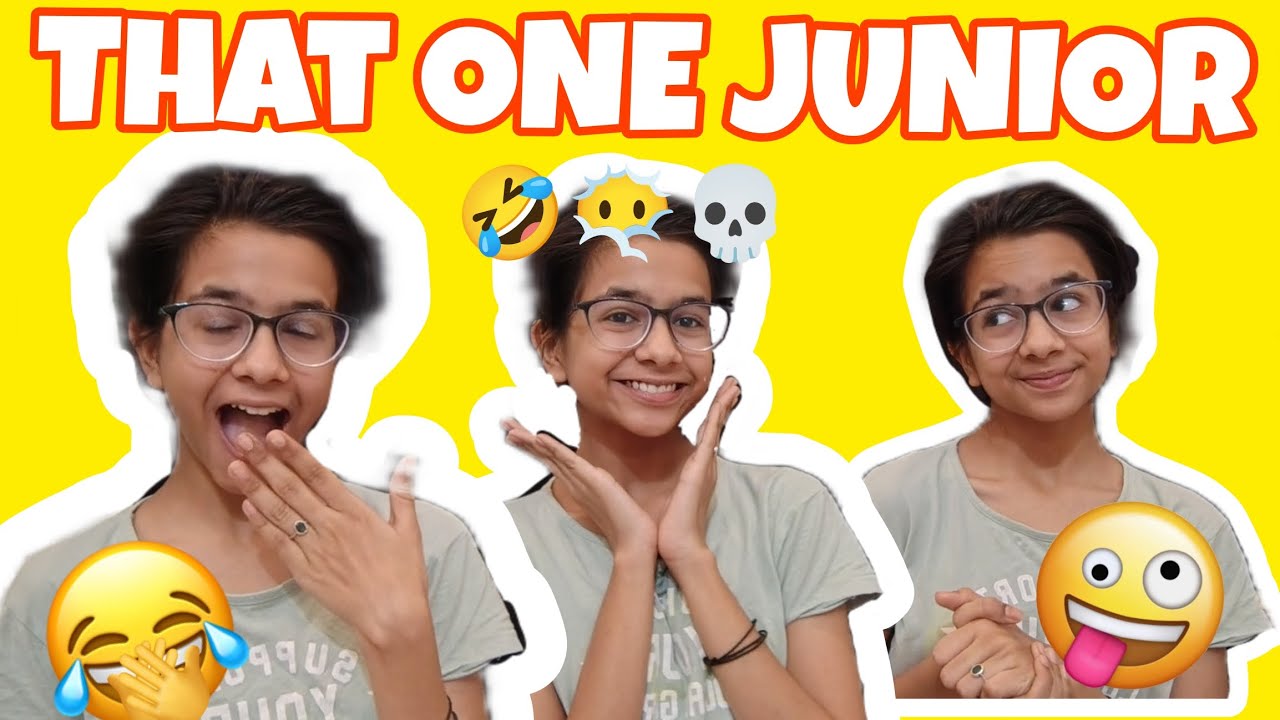 That ONE JUNIOR 💀😶‍🌫️🤣 #thatone #funny #acting #skit #thatonekid # ...