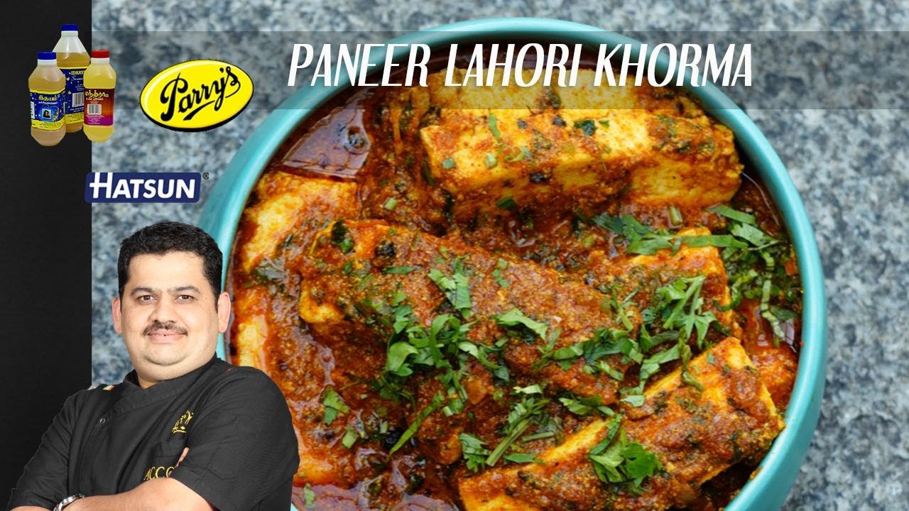 PANEER LAHORI KORMA | Sidedish | north Indian gravy for pulav, roti ...