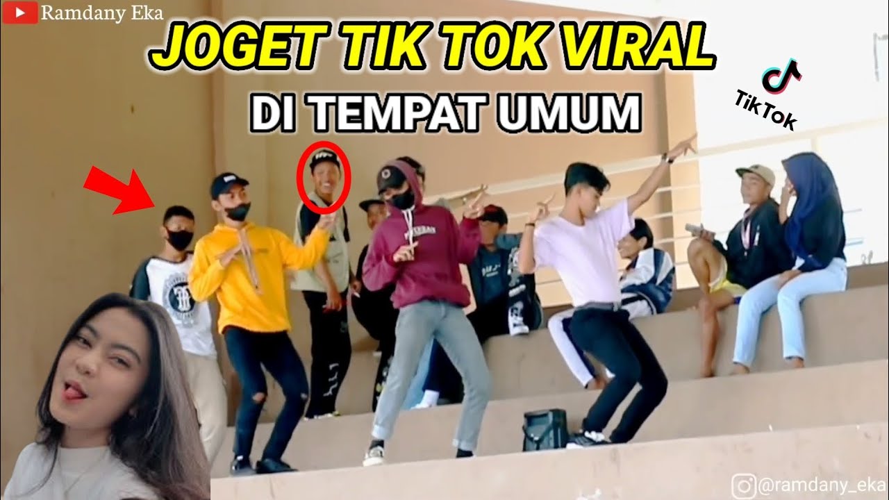 KUMPULAN JOGET TIK TOK VIRAL DI TEMPAT UMUM || NGAKAK PARAH !! - YouTube