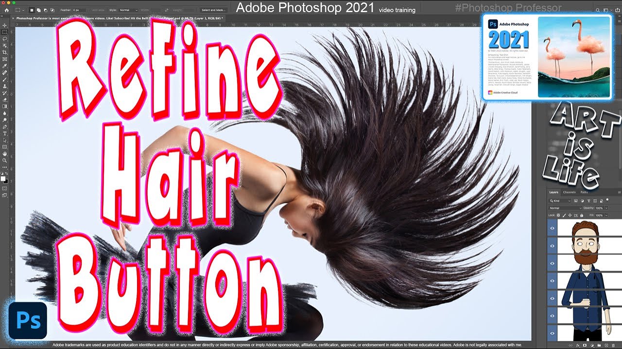 Photoshop 2021 New Selection Tool The Refine Hair Button YouTube photoshop-2021-new-selection-tool-the-refine-hair-button-youtube