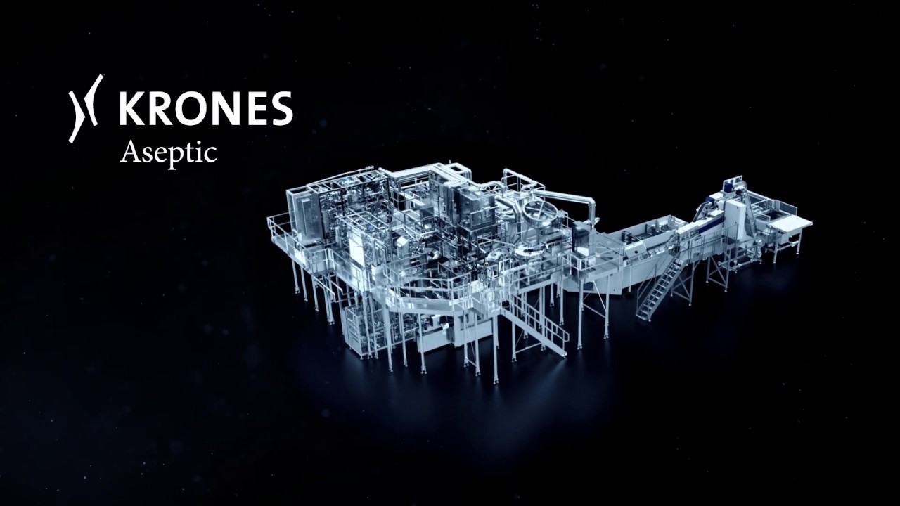 Aseptic technology at Krones: Around the clock - YouTube