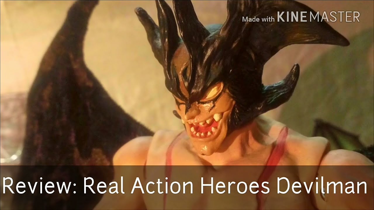 [Review] รีวิว:Real Action Heroes Devilman(Medicom) รีวิว ชุดผ้าเมดิคอม เดวิลแมน - YouTube