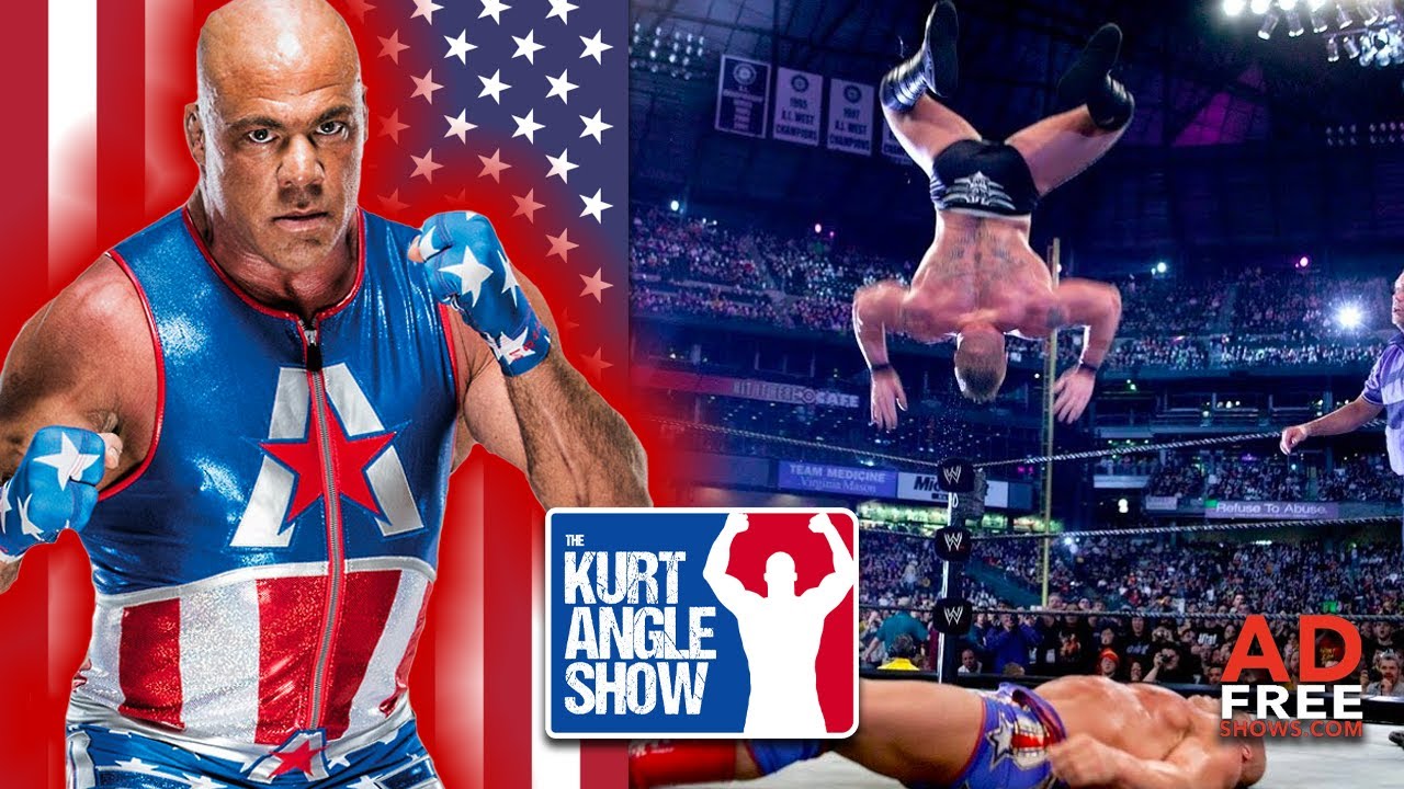 Kurt Angle On Brock Lesnar's Infamous Moonsault At WrestleMania 19 ...