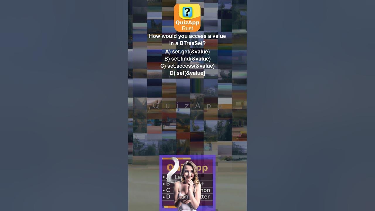 Rust How would you access a value in a BTreeSet - YouTube