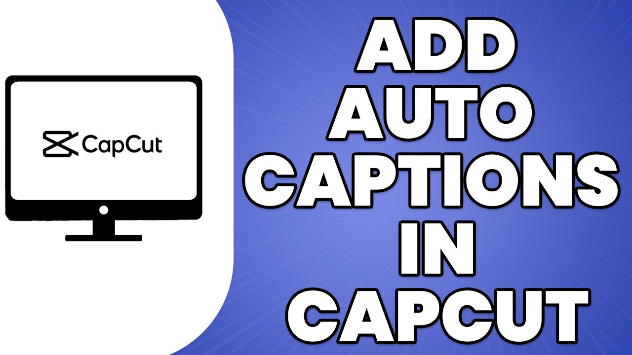 How To Add Auto Captions In CapCut 2023 YouTube How To Add Auto Captions In CapCut 2023 YouTube