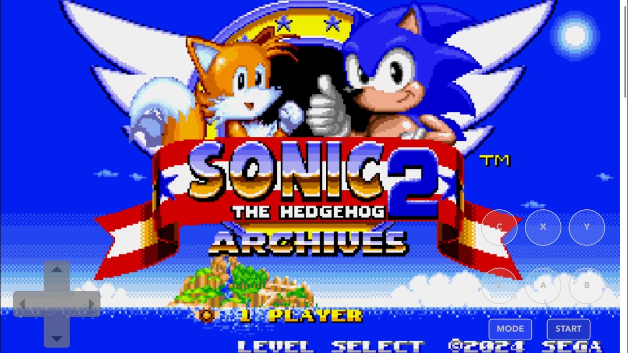 Sonic 2 archives playthrough 100% complete - YouTube