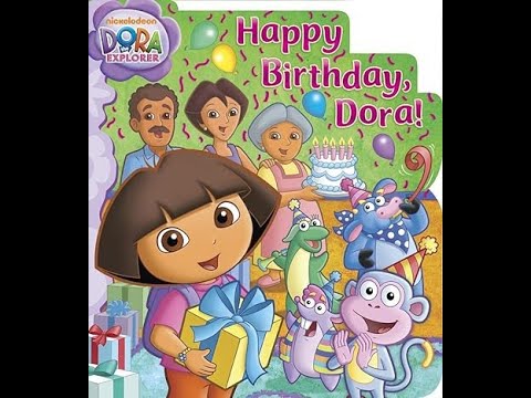Dora the Explorer Happy Birthday Dora Book - YouTube