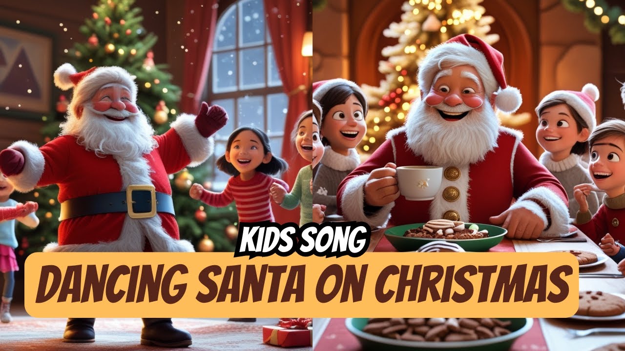 Kids Songs on Christmas With Dancing Santa! - YouTube