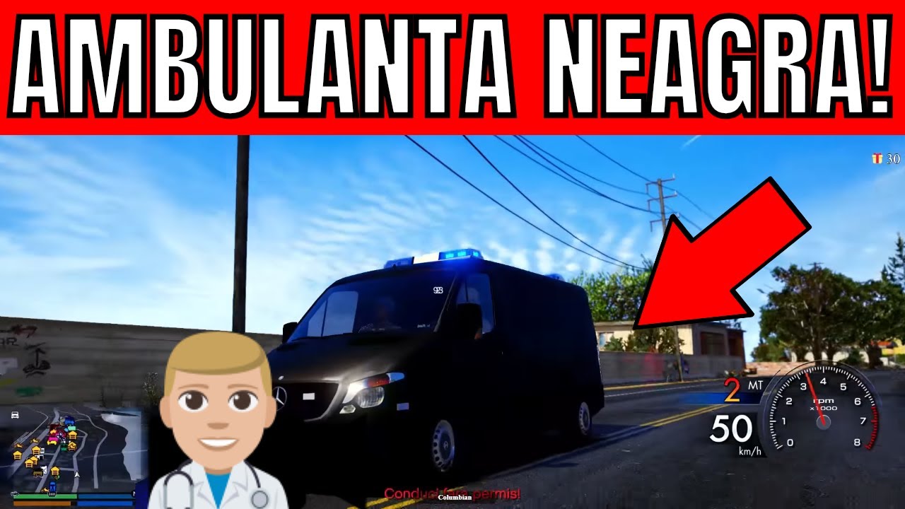 AMBULANTA NEAGRA A DISPARUT! • GTA 5 ROLEPLAY - YouTube